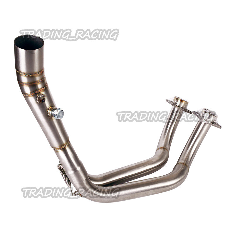 For Yamaha YZF R7 MT07 FZ07 Motorcycle Exhaust Front Link Pipe 51mm ...