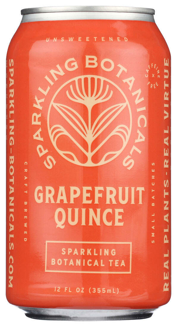Rishi Tea And Botanicals Sparkling Botanicals Tea Grapefruit Quince 12 ...