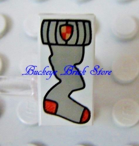 NEW Lego Tile 1x2 Decorated Dobby's SOCK w/ Gryffindor Crest Harry ...