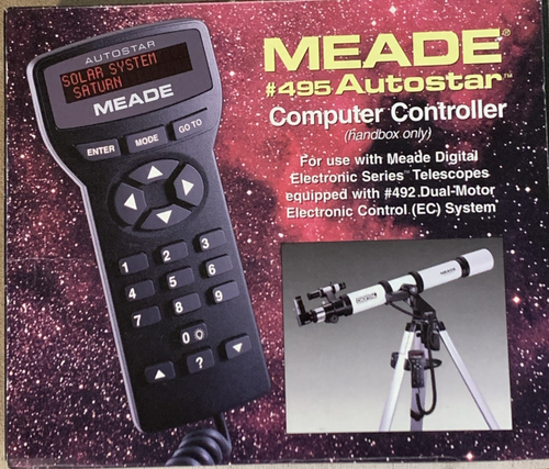 Meade #495 Autostar Computer Controller 709942922271| eBay