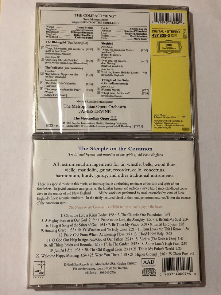 RICHARD WAGNER Compact Ring Highlights From Der Ring Des Nibelungen CD ...