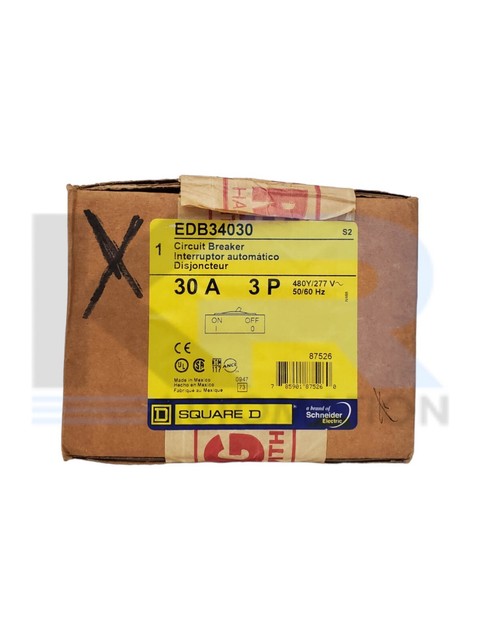 Square D EDB34030 Circuit Breaker for sale online | eBay