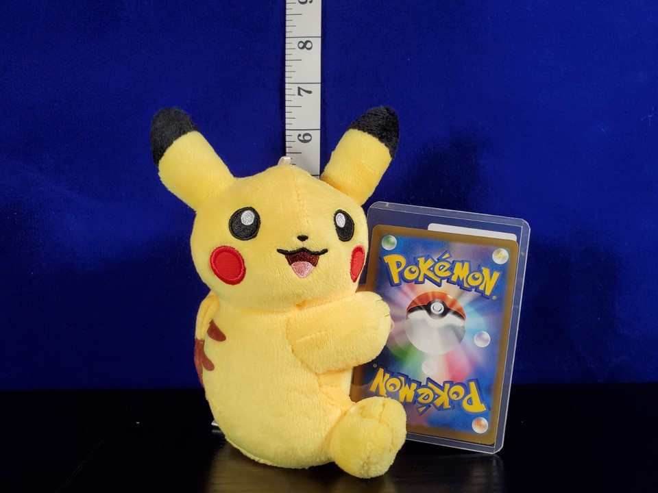 Pokemon Center Pikachu TCG Cheek Rubbing Nuzzle Magnetic Card Holder ...