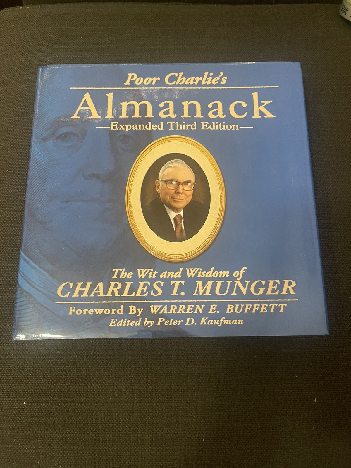 Poor Charlie's Almanack by Charles Munger - Expanded Third Edition ...