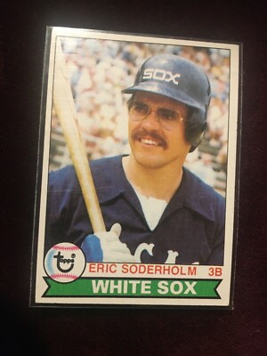 1979 Topps #186 White Sox Eric Soderholm Baseball Card | eBay
