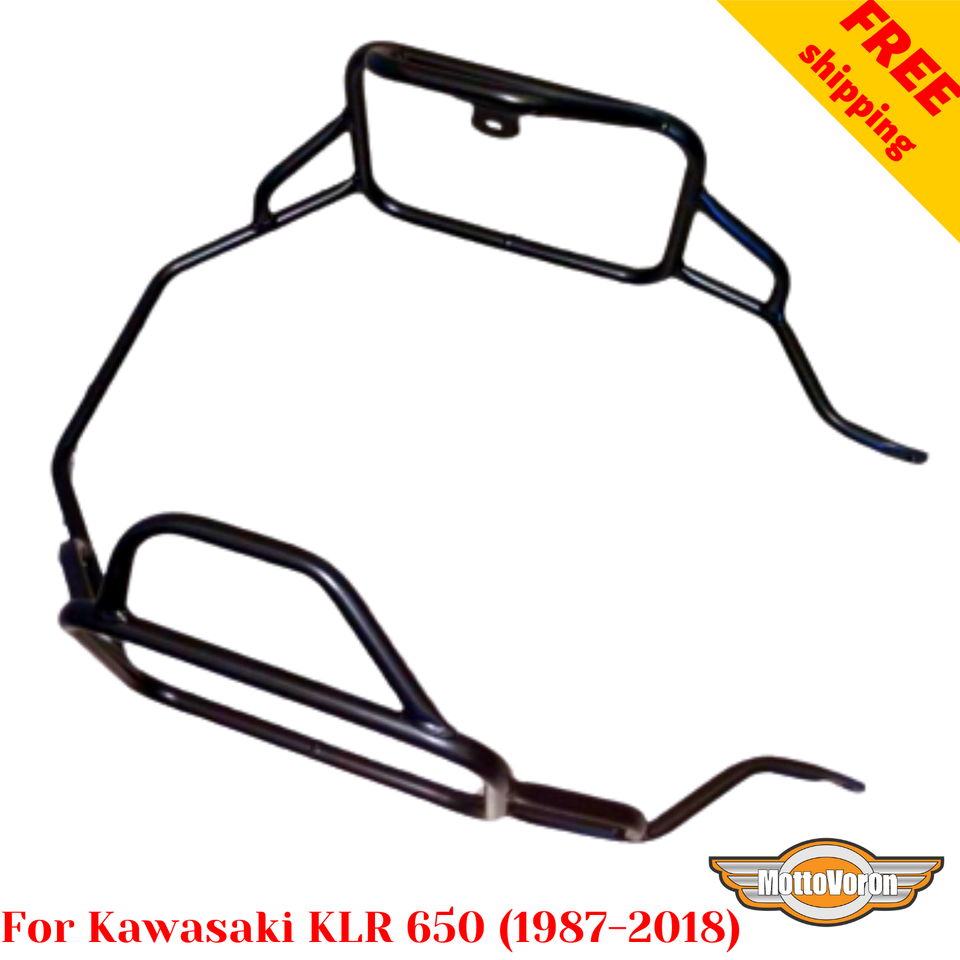 For Kawasaki KLR 650 pannier rack KLR650 KL-650A side carriers (1987 ...