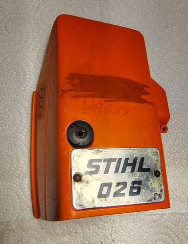 OEM Genuine Stihl 026 Top Cover Engine Shroud W/Shutter | eBay