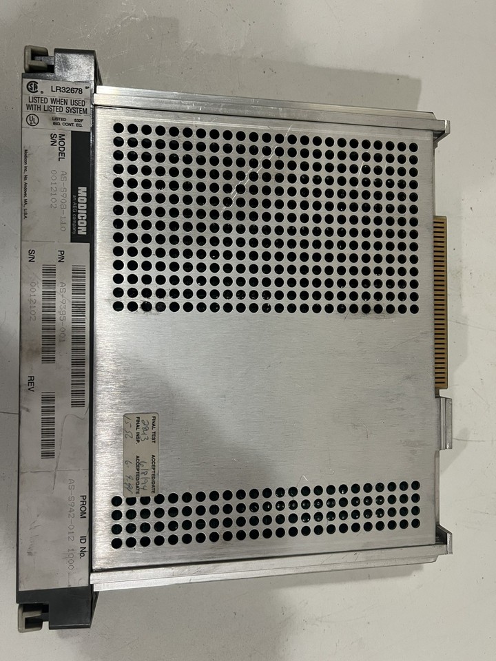 Modicon AEG Processor AS-S908-110 / AS-9385-001 | eBay