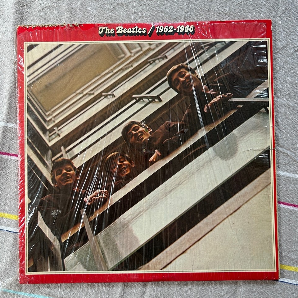 THE BEATLES - "1962-1966" 2xLP vinyl -ORIGINAL IN SHRINK WRAP WITH HYPE ...