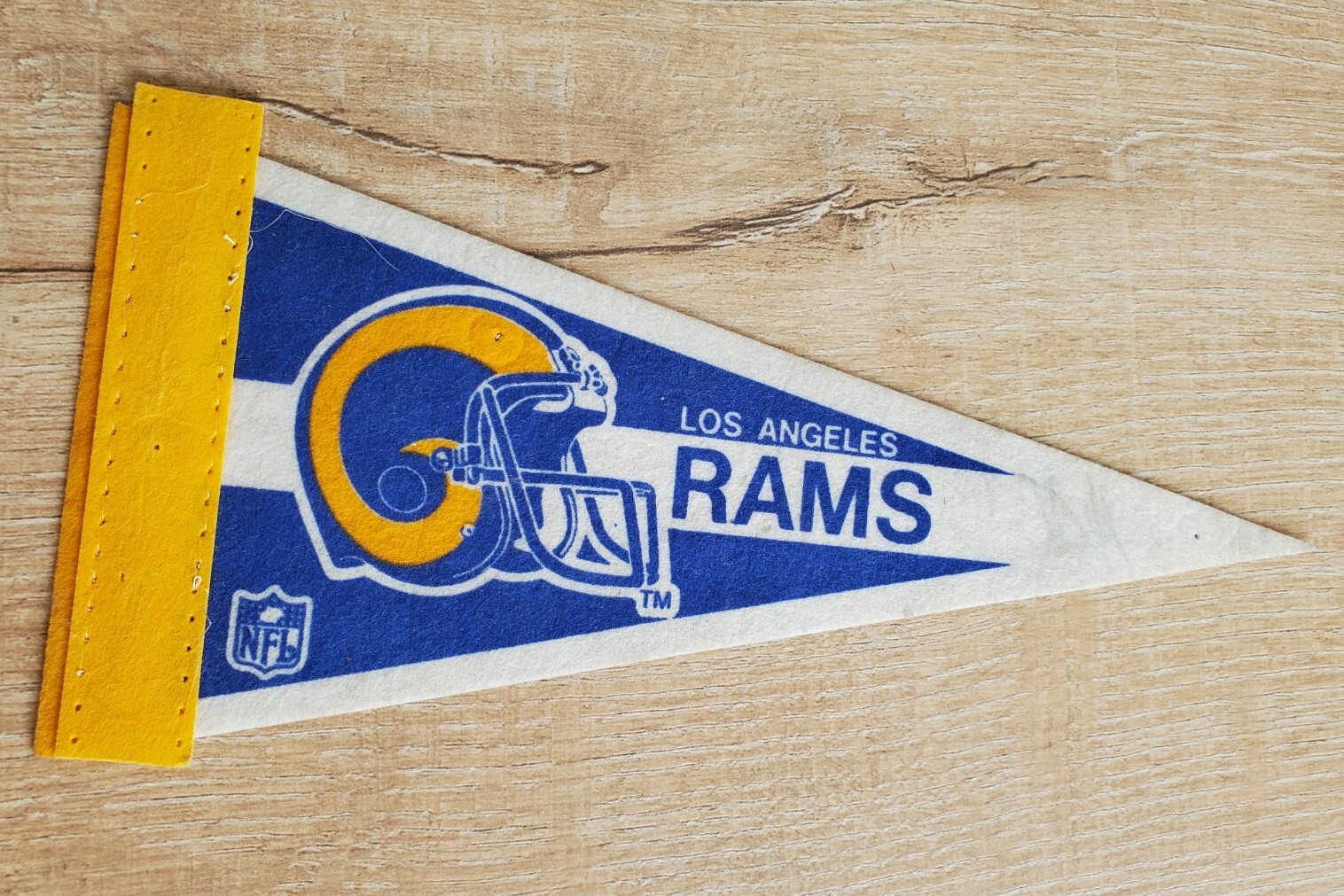 LOS ANGELES RAMS Vintage Mini Pennant c1980's NFL Football | eBay