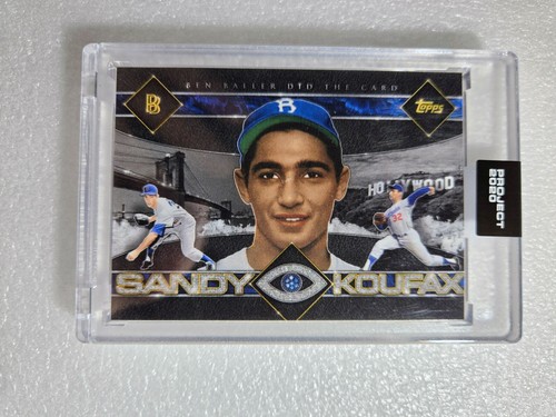 Topps Project 2020 #396 Sandy Koufax - Ben Baller PR 4418 | eBay