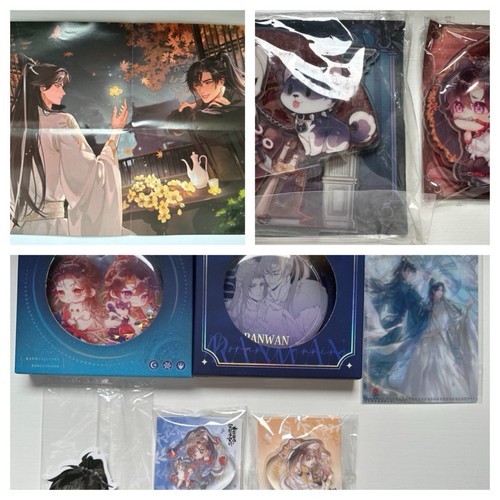 Husky and His White Cat Shizun Lot - Badges, Poster, Acrylic Stands ...