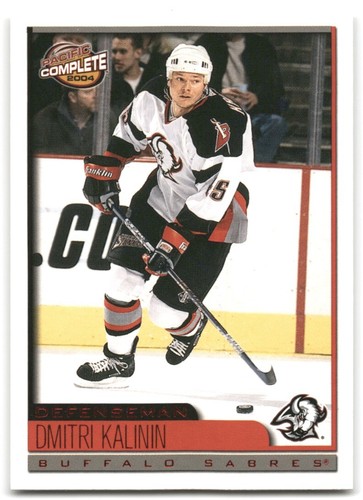 2003-04 PACIFIC COMPLETE /99 #356 RED DMITRI KALININ | eBay