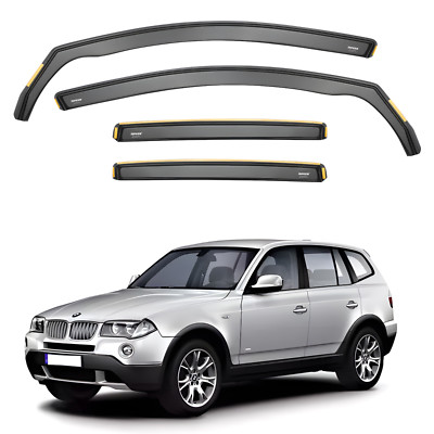 ISPEED Wind Deflectors for BMW X3 E83 2003-2010 4-Door SUV 4pc Set ...