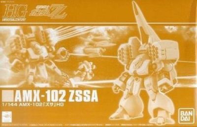 BANDAI HGUC 1/144 AMX-102 ZSSA Plastic Model Kit ZZ Gundam NEW from ...