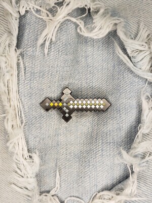 Minecraft Sword Enamel Pin | eBay