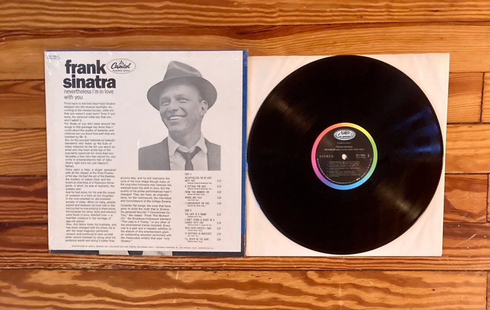 Frank Sinatra: Nevertheless I'm In Love With You LP Vinyl US Capitol ...