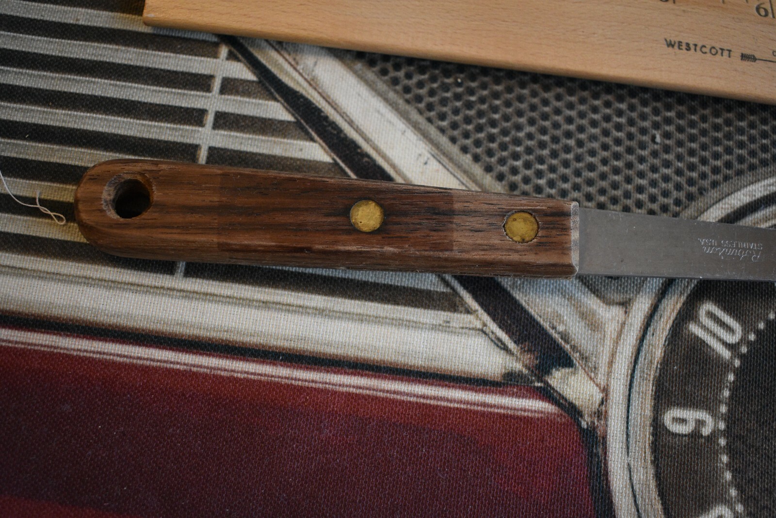 Vintage Robinson Cooking utensils Spatula Peeler Tongs Serving Fork USA ...