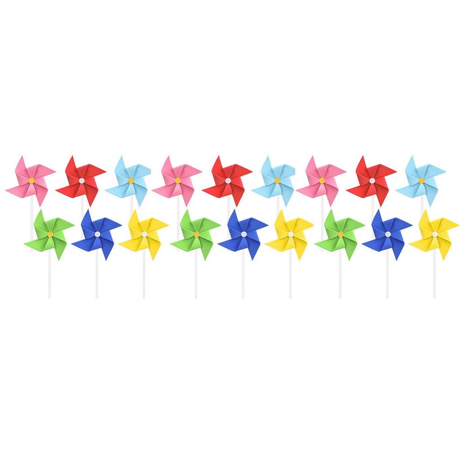 18Pcs Delicate Cake Toppers Decorative Cake Toppers Birthday Party ...