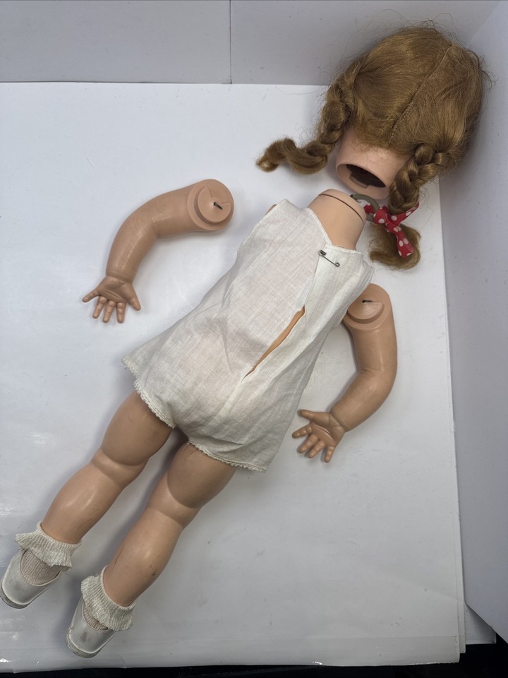 Vintage 1950’s Ideal Saucy Walker 22” Doll Flirty Eyes Plastic *needs work* | eBay