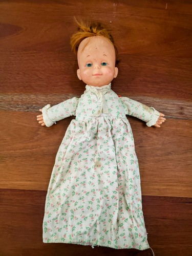 Mattel Doll Sleeper Keeper Drowsy Pajama PJ Bag & Pull String Says 5 ...