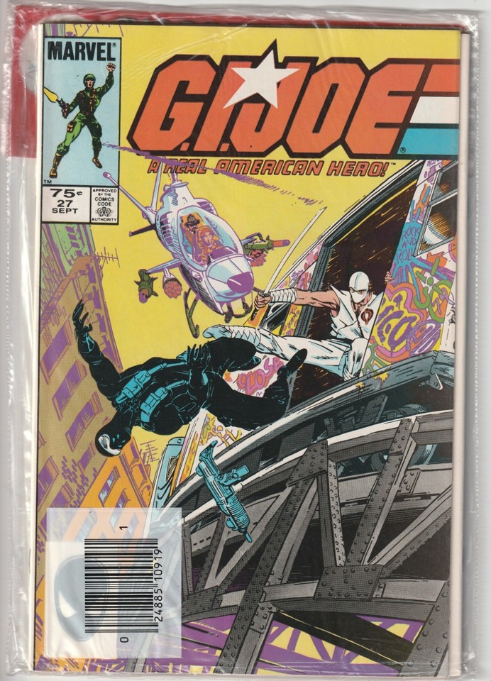 Lot of 3: G.I. Joe 3 Pack # 2, 27 & 28 all 2nd prints, 1982 Sealed NM ...
