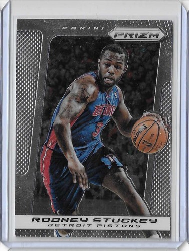 2013-14 Panini Prizm Basketball Rodney Stuckey Card #114 Detroit ...