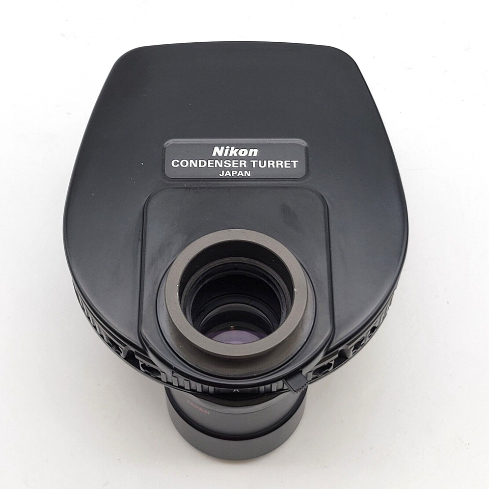 Nikon Microscope Phase Contrast Condenser Turret ELWD 0.3 with Ph1, Ph2 ...