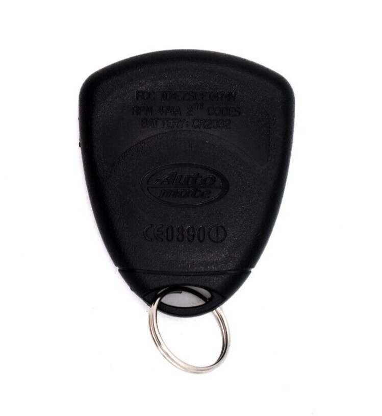 AutoMate Keyless Remote Key Fob EZSDEI474V Model 474A Auto Mate | eBay