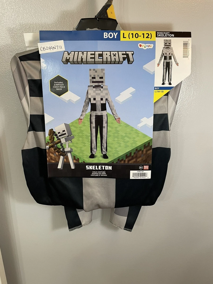 Skeleton Minecraft Costume