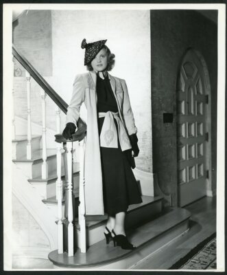 SIMONE SIMON Original Vintage 1937 FASHION PORTRAIT Photo by GEORGE ...