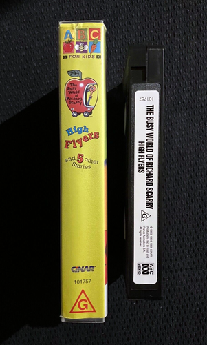 The Busy World of Richard Scarry: High Flyers ABC Kids TV Series - RARE ...