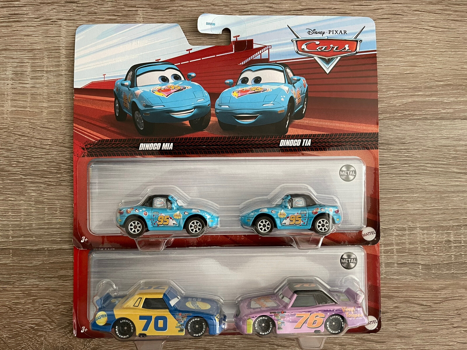 DISNEY PIXAR CARS 2022 FLOYD MULVIHILL/CRUSTY ROTOR & MIA/TIA 2-PACK ...