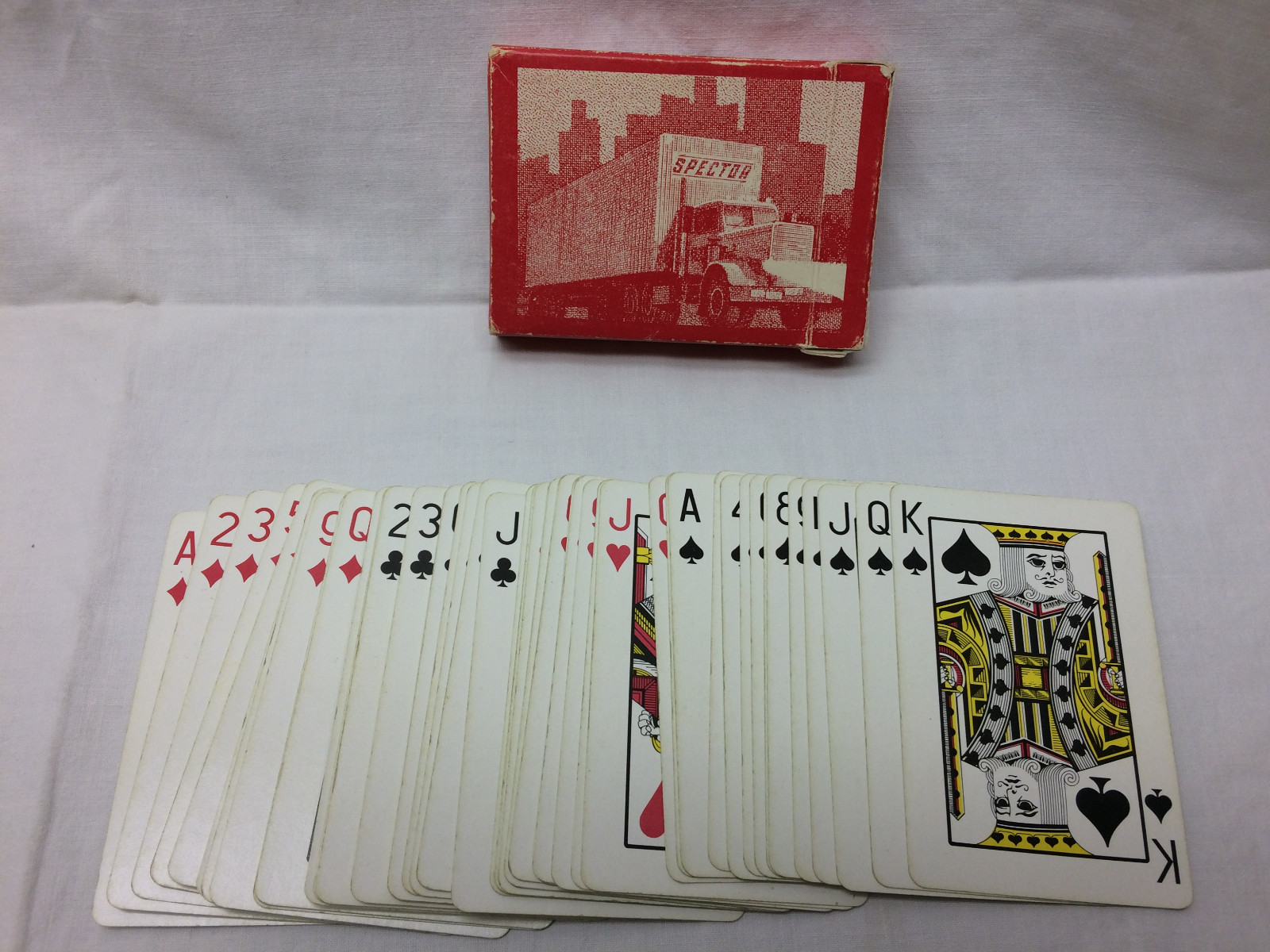 Vintage Spector Trucking Playing Cards By Gemaco Made in USA Freight ...