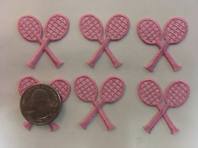 tennis racket patch crossed rackets patch racket iron on or sew 1.25 ...