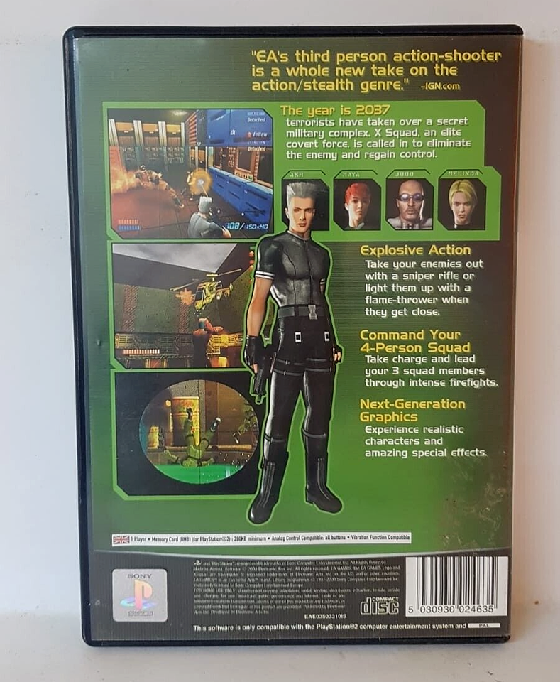 X Squad - PLAYSTATION 2 PS2 | eBay Australia