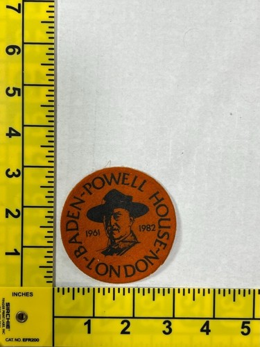 Baden-Powell House London Boy Scouts Felt Patch 1961-1982 BSA | eBay