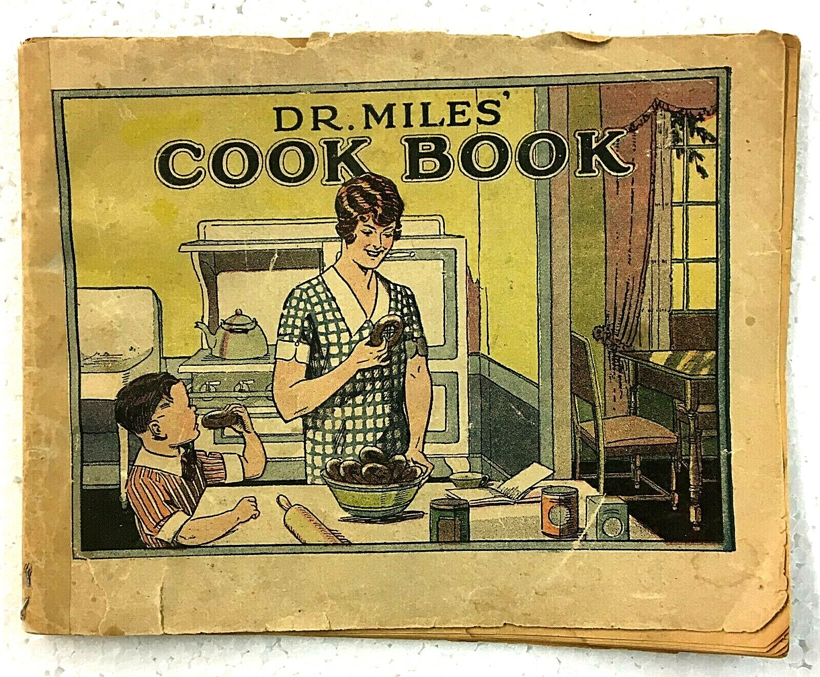 Vintage Ad Booklet Dr. Miles’ Cook Book Dr Miles' Nervine Tablets 1930 ...