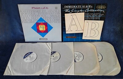 IMMEDIATE SINGLES STORY -2 LP SET + IMMEDIATE A'S & B'S - 2 LP SET ...