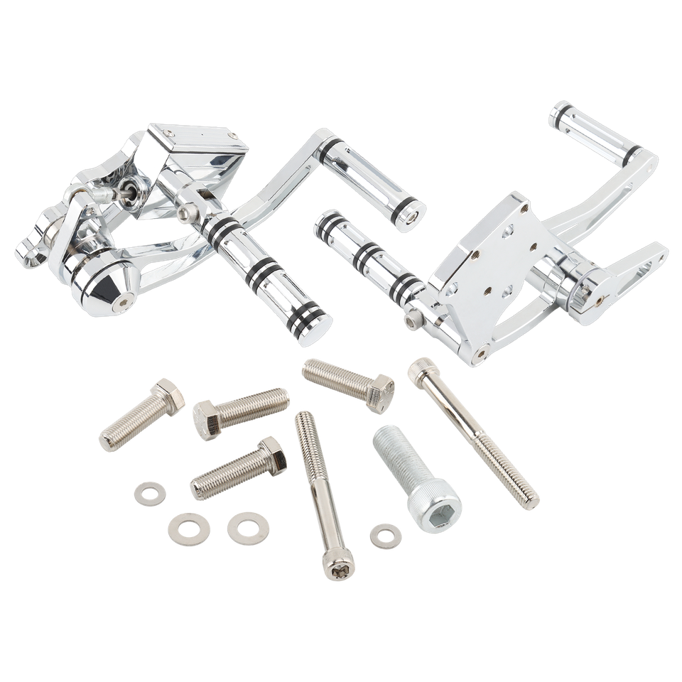 CNC Billet Forward Controls For Softail FLSTC FXSTD FLSTF FLSTN 00-17 ...