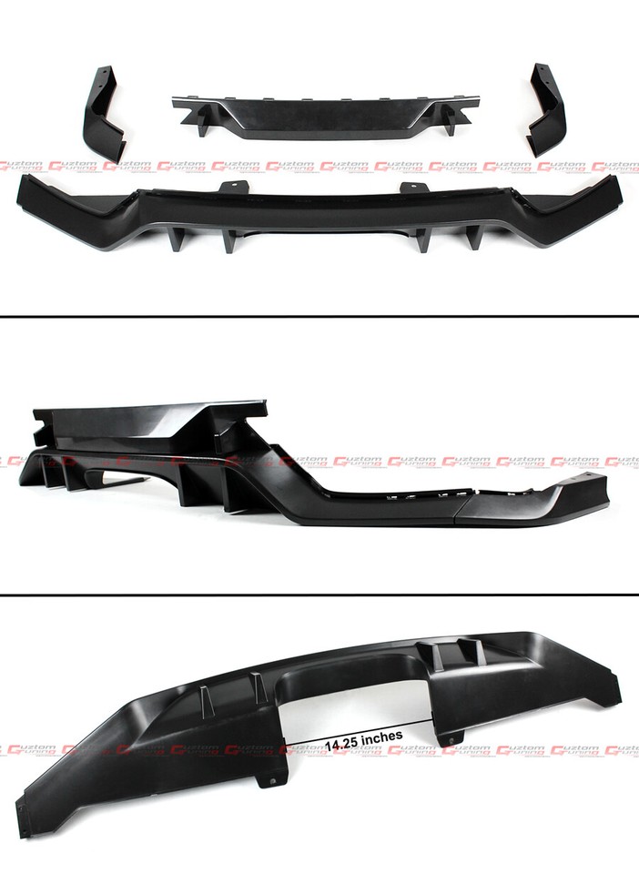 FOR 2017-21 HONDA CIVIC FK7 5D HATCHBACK SPORT TYPE-R STYLE REAR BUMPER ...