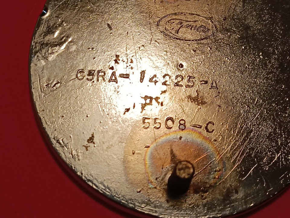 2-1963-1967 Shelby AC Cobra Front Rear Emblem | C3RA-14225-A | Aftermarket