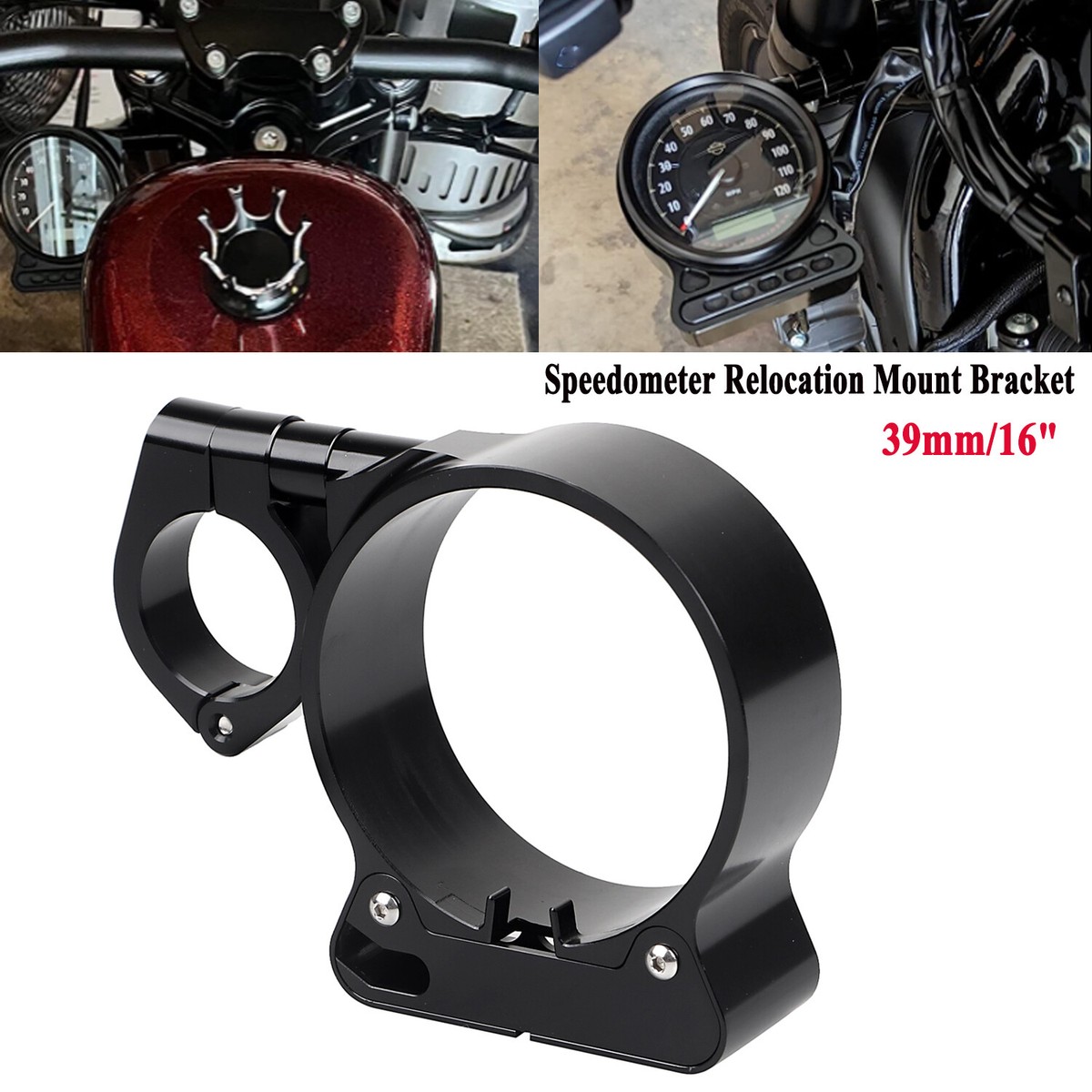 Sportster Speedometer Relocation Kit For Relocation Kit Cycle Visions