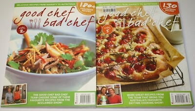 Good Chef Bad Chef Cookbooks Volume 2 & 5 | eBay Australia