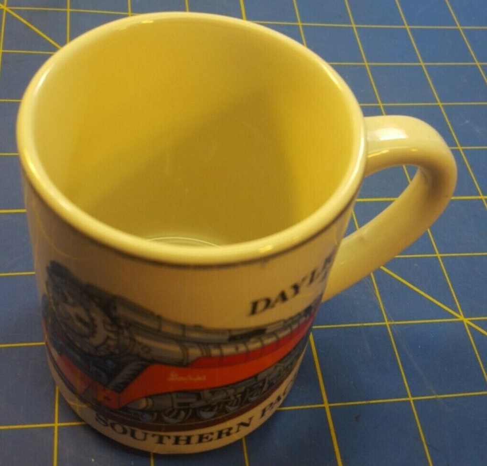 Vintage The Mugger Southern Pacific Daylight 4449 Train Coffee Mug ...