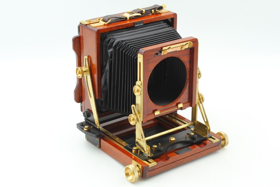 Rose Wood [MINT in Box] Wista Field 45DX 4x5 Large Format Camera from ...