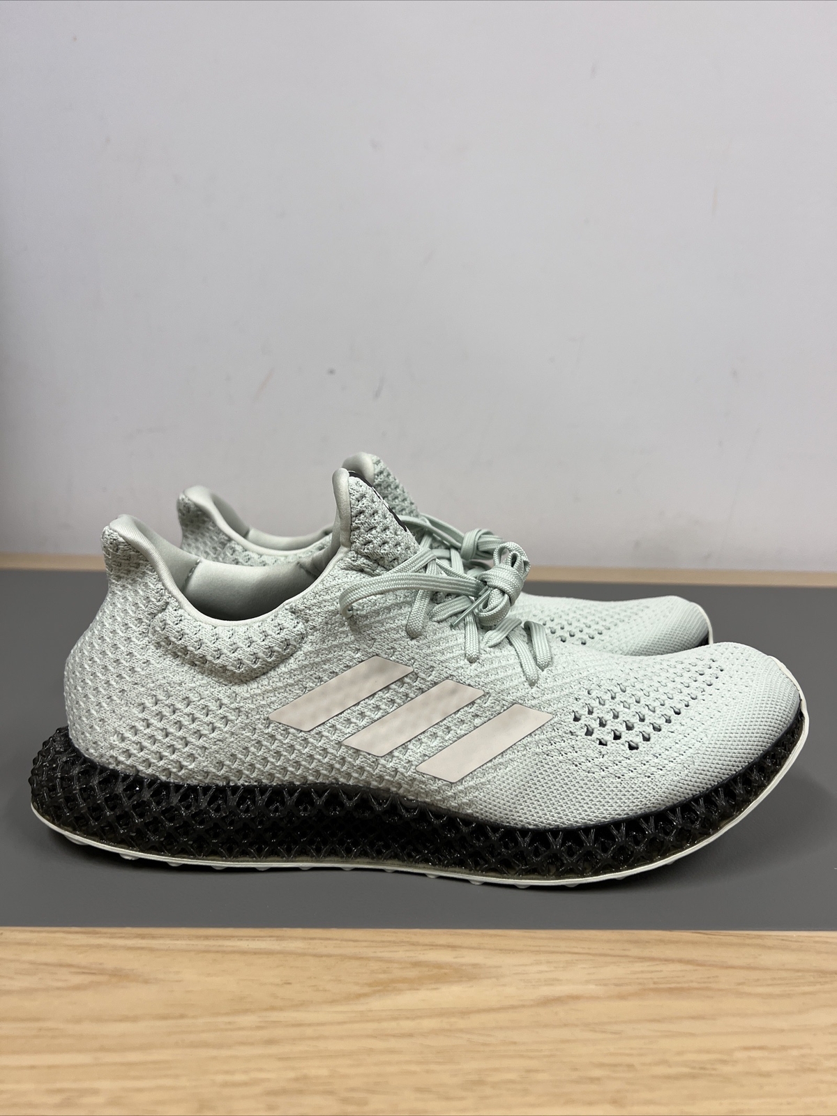 Adidas Men’s 4D Futurecraft Shoes GX6603 Linen Green Black White | eBay