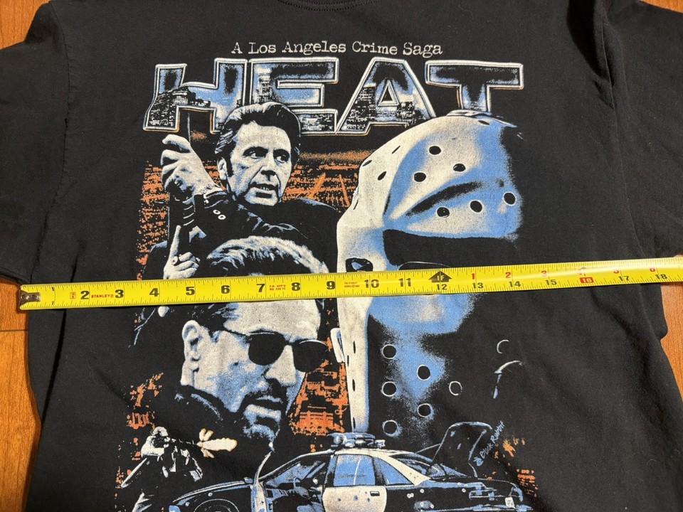 Heat 1995 Movie Robert Deniro Al Pacino Val Kilmer LA Crime Retro T ...