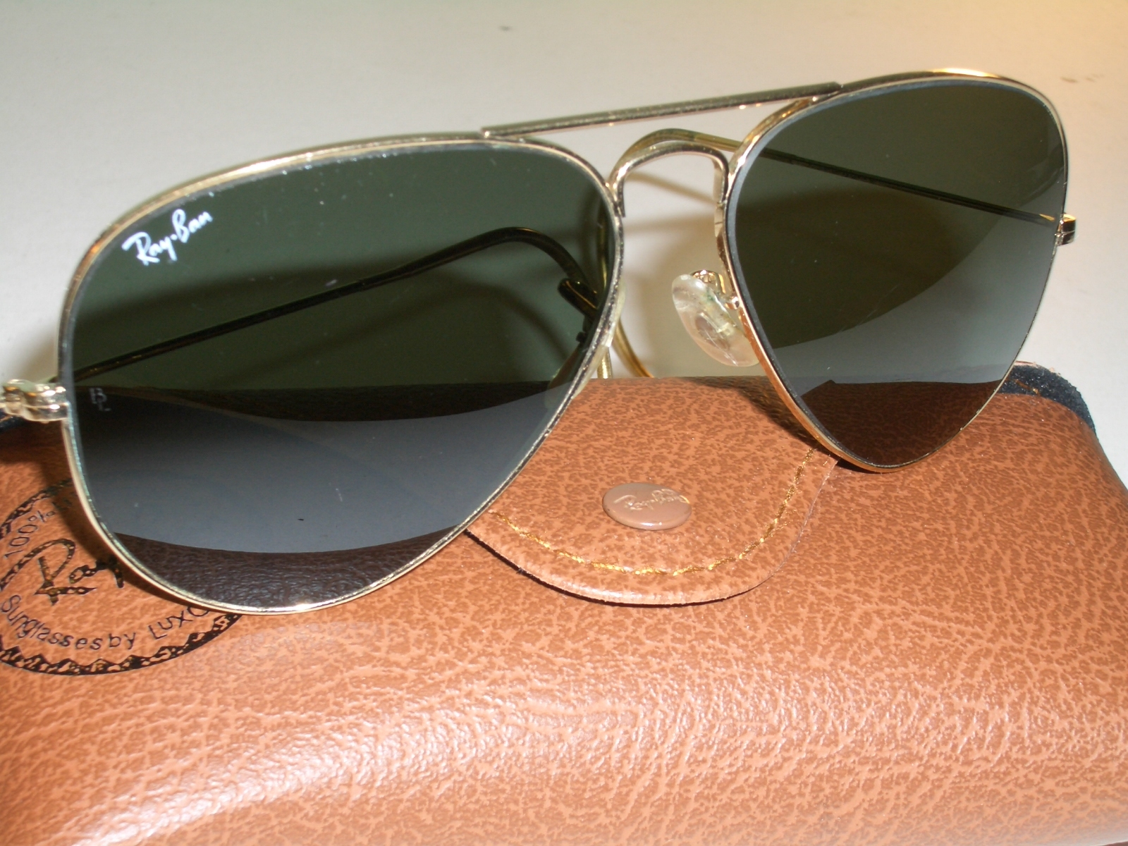 58MM B&L RAY BAN GP WRAPAROUNDs G15 UV GLASS LENS PILOT AVIATORS ...