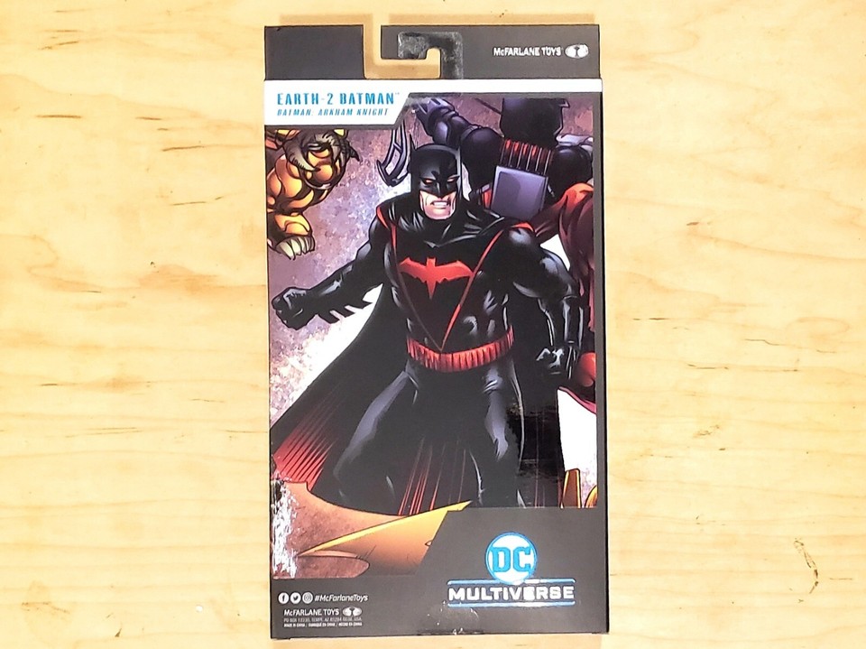 🗨🦇 DC Multiverse Earth-2 Batman Arkham Knight 7” Figure McFarlane Toys ...